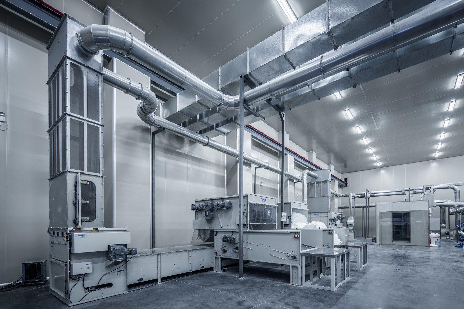 Opening & Blending equipment for aXcess needlepunch line