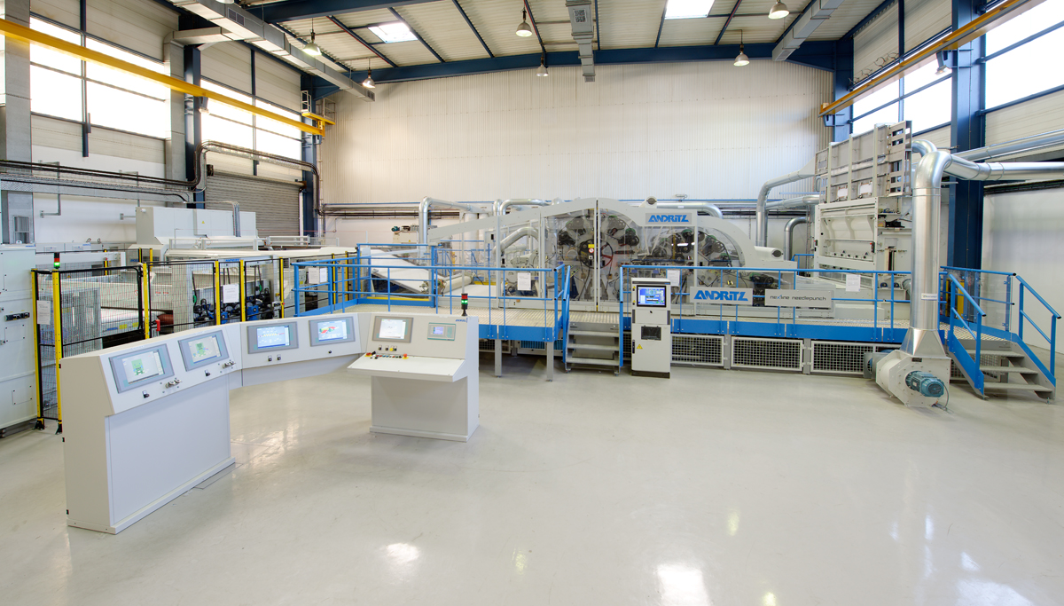 Nonwoven and textile