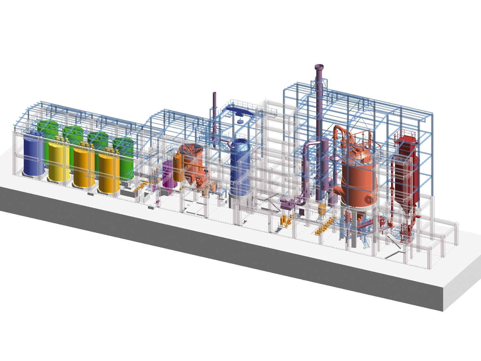 HCl regeneration plants