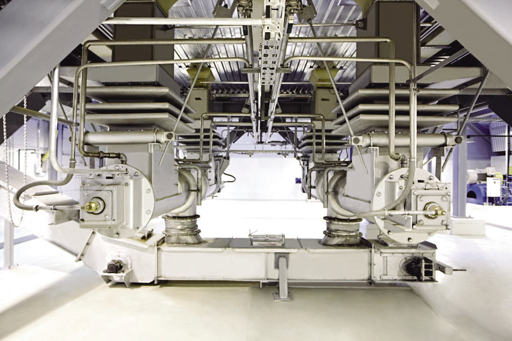 Bottom and fly ash handling systems