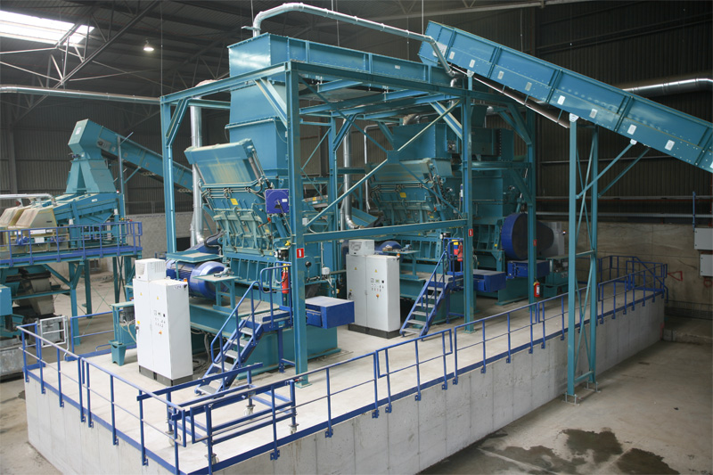 Production of refuse derived fuels (RDF)