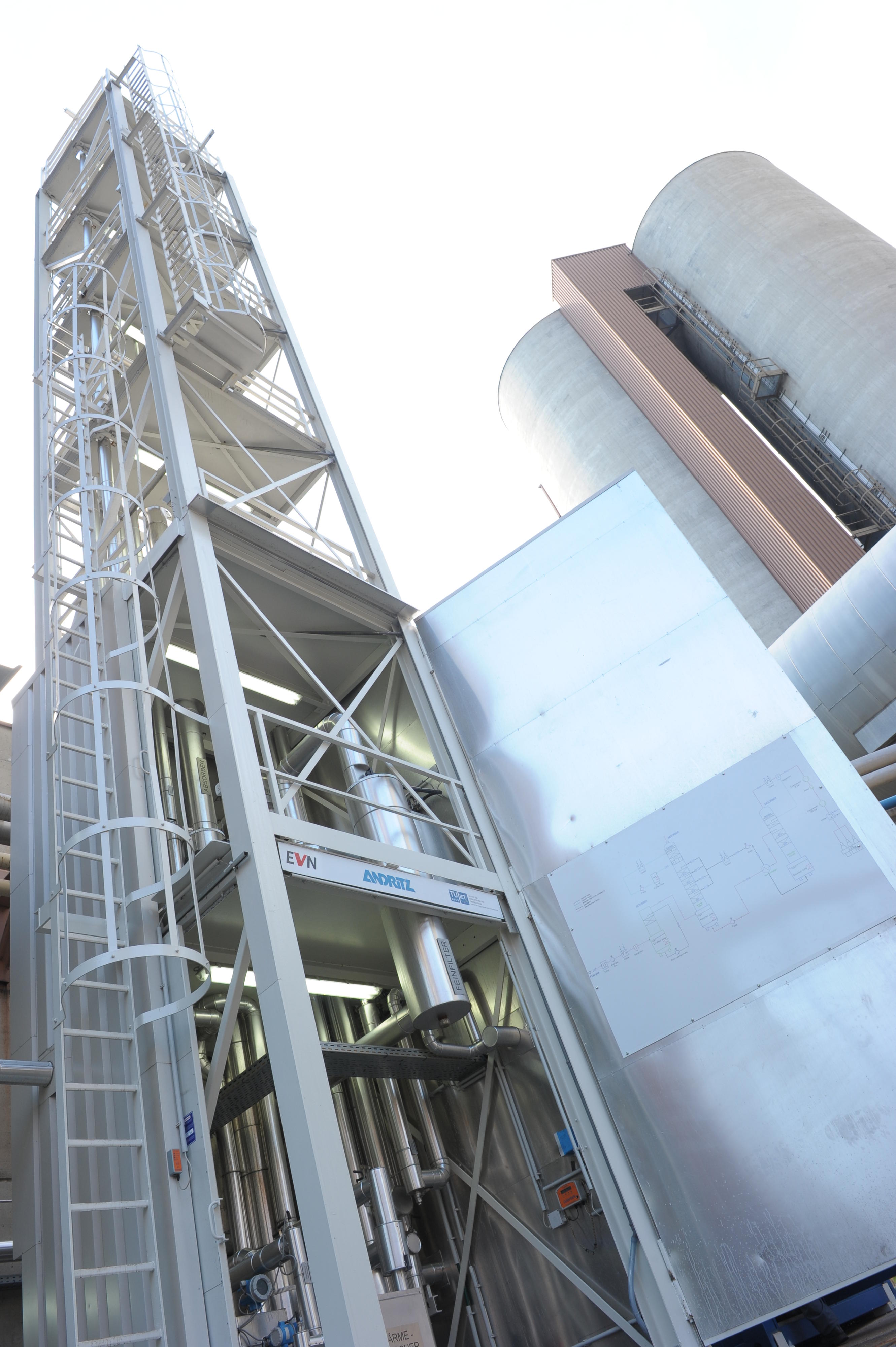 Chemical absorption / desorption process