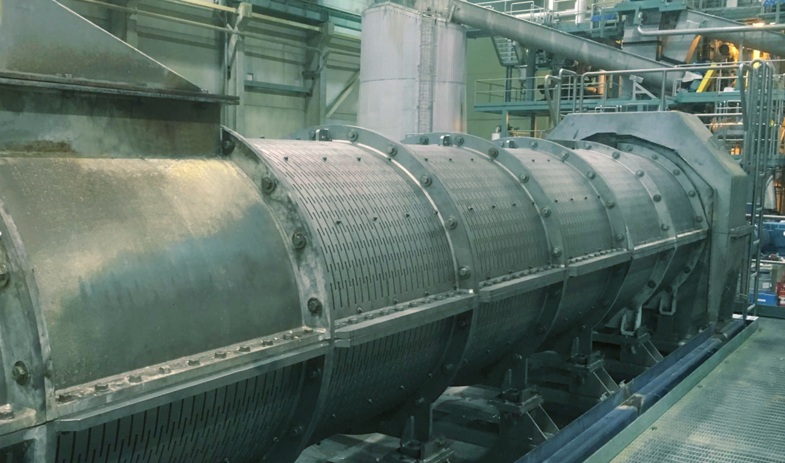 Screw press upgrade – Boost production