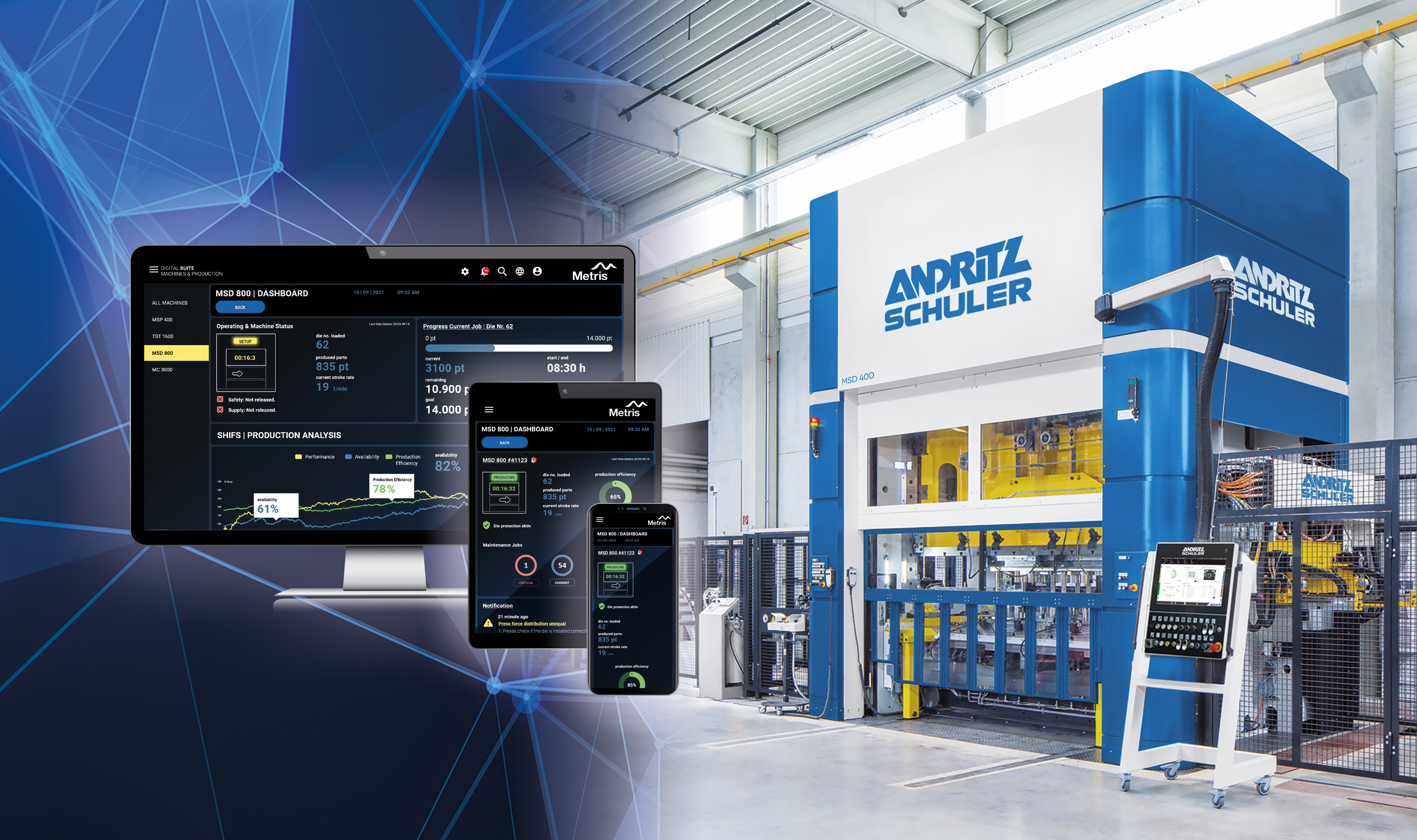 ANDRITZ Digital - Solutions for digitization in the press shop