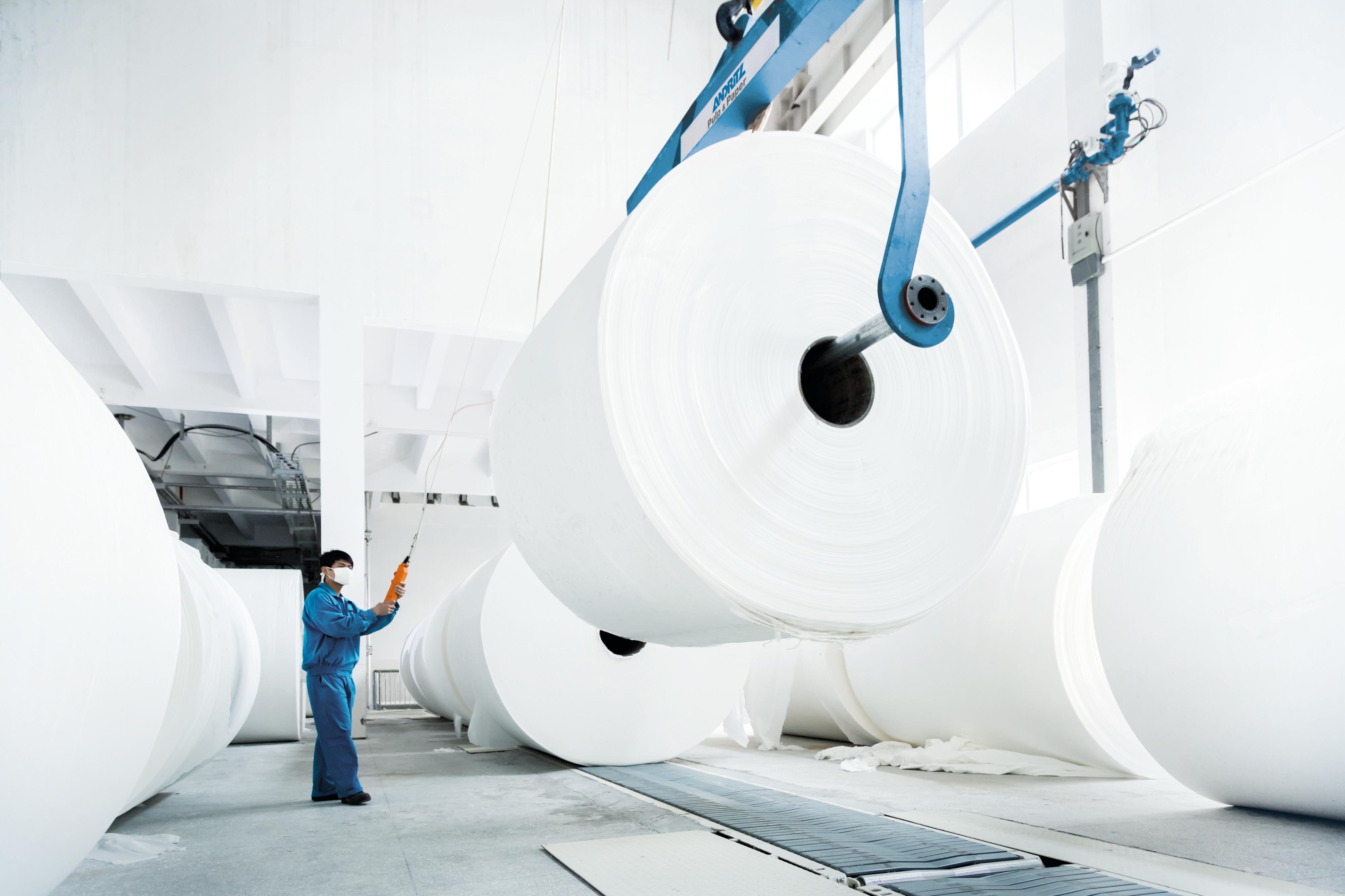 ANDRITZ continues successful tissue machine start-ups for the Hengan Group