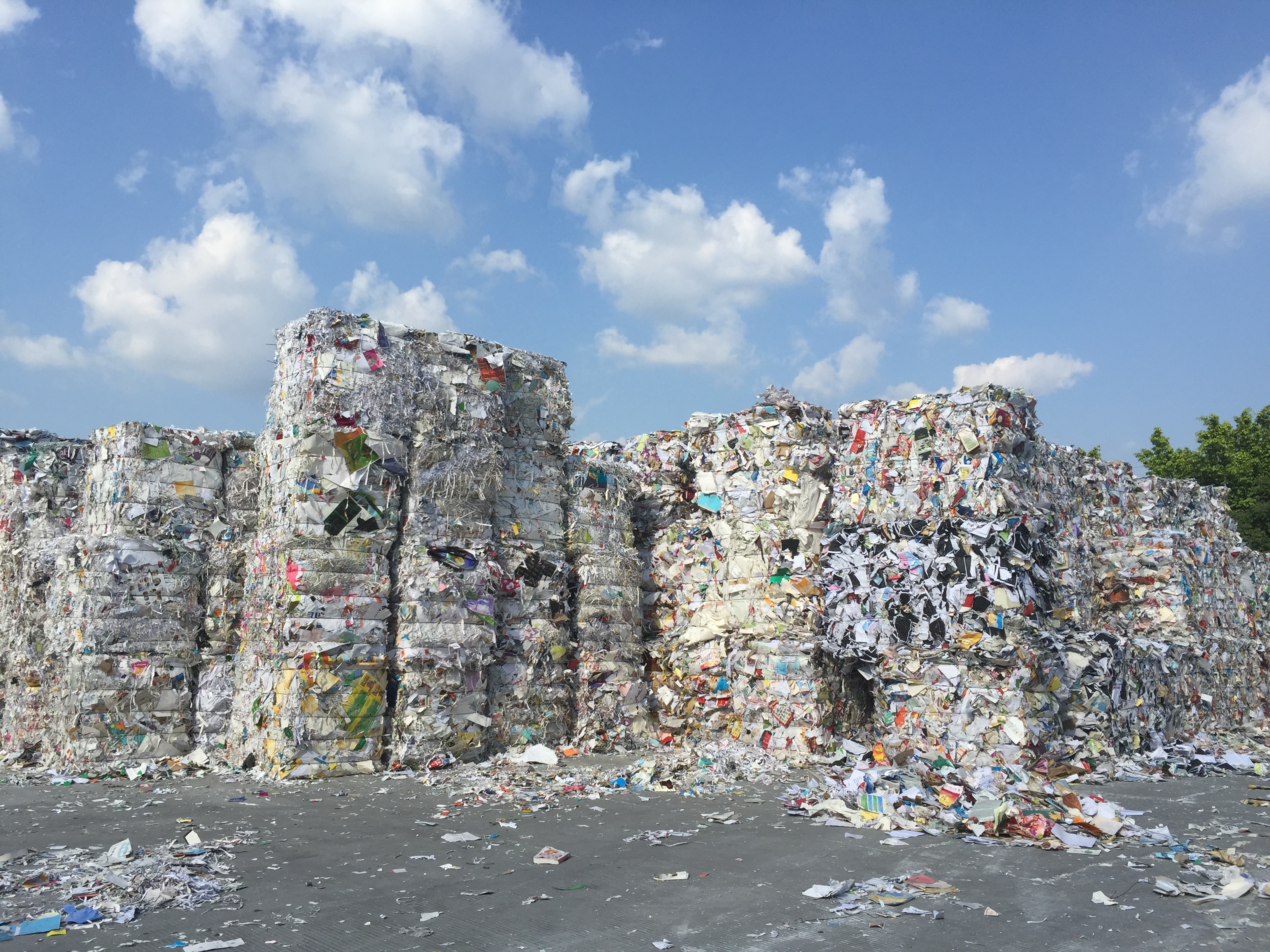 Recycled fiber production