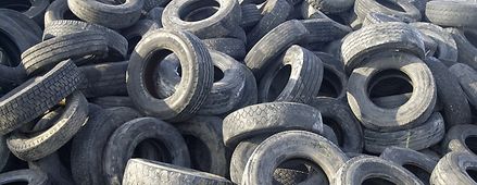Recycling of used tiresparts