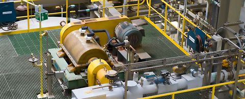 New FRP-casing for a decanter centrifuge at LUBRIZOL ADVANCED MATERIALS ...