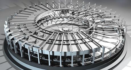 Tilting pan filter TPF