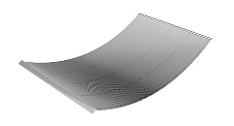 Screens, glass and gypsum production