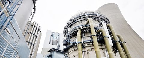 Wet flue gas cleaning, limestone FGD