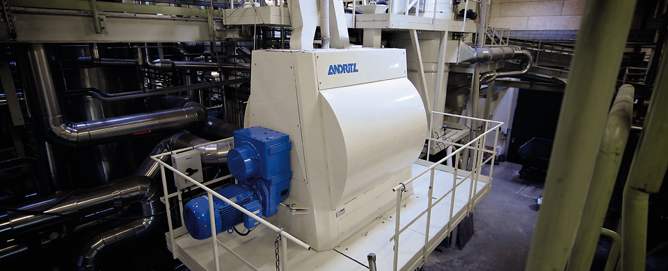 ANDRITZ Mixers | OptiMix paddle mixer