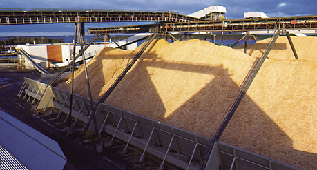 Chip storage equipment and reclaiming