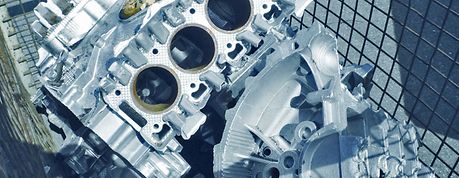 Recycling of automotive parts