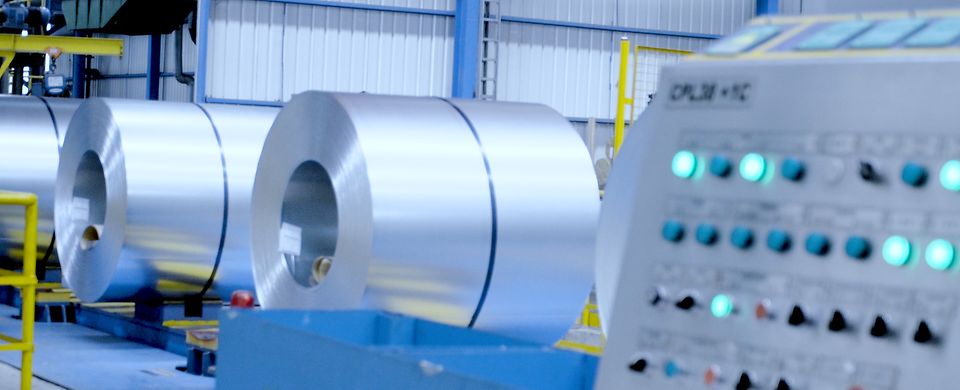 Rizhao Steel's pickling and galvanizing line