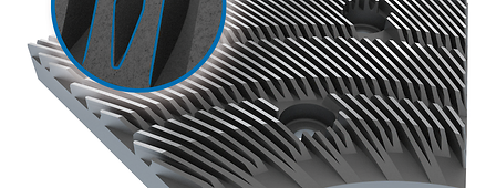 Low-consistency refiner plates