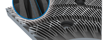 Low-consistency refiner plates