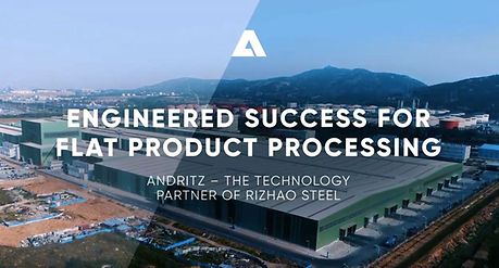 Rizhao Steel's pickling and galvanizing line