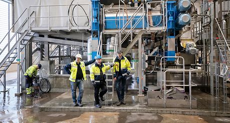 Holmen Hallsta paper production