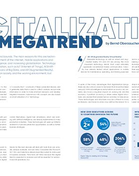 Digitalization as a Megatrend