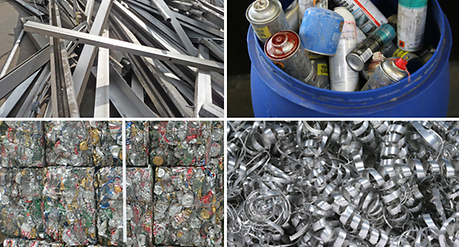 Recycling of metals / Special solutions