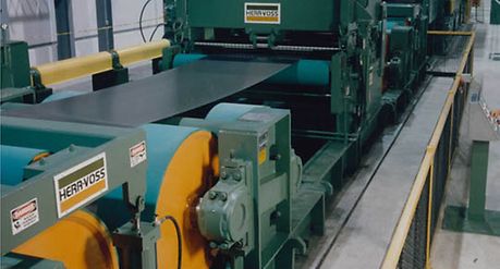 Tension leveling at ANDRITZ Metals USA