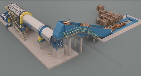 Drum pulping - ANDRITZ FibreFlow drum pulper