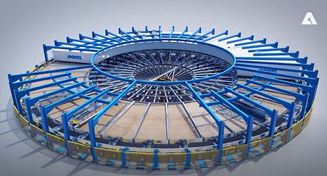 Tilting pan filter TPF