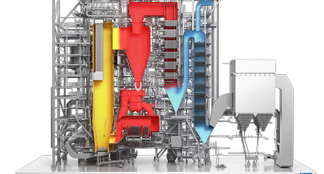 ANDRITZ liefert weiteren hocheffizienten, zirkulierenden PowerFluid-Wirbelschicht-kessel mit ...