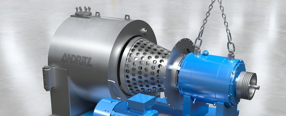 Screen scroll centrifuge HX | minimum downtime | ANDRITZ