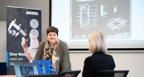 Sandra, Project Manager. ANDRITZ, Germany.