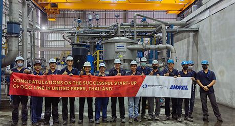 United Paper successfully starts up new, energy efficient ANDRITZ OCC ...