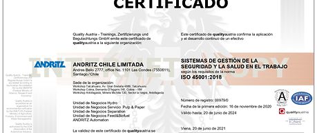 ANDRITZ Chile