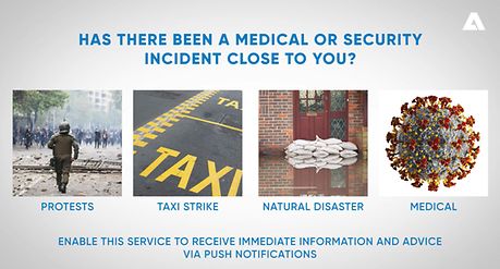 Assistance App – after arrival