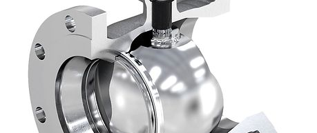 NAF Ball sector valves