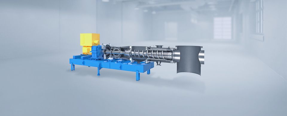 ANDRITZ Adjustable Plug Screw Feeder