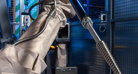 Smart Smelt Spout Robot improves recovery boiler safety