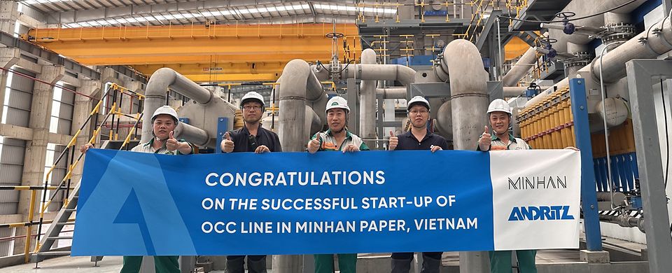 Minhan Paper, Vietnam, successfully starts up new OCC line supplied by ...