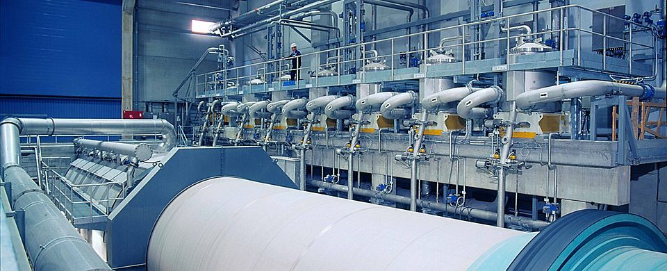 Drum pulping - ANDRITZ FibreFlow drum pulper