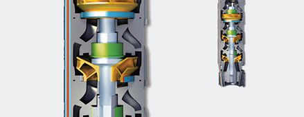 Submersible motor pumps