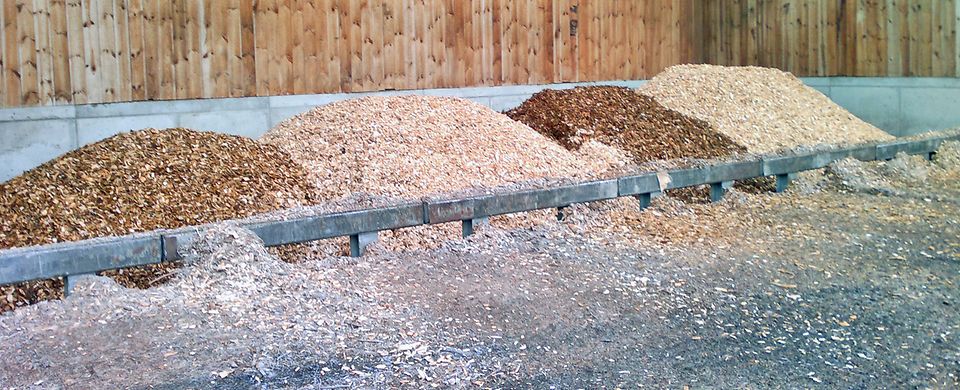 Biomass receiving and conveying